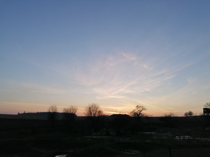 Mraky, pozorování oblohy